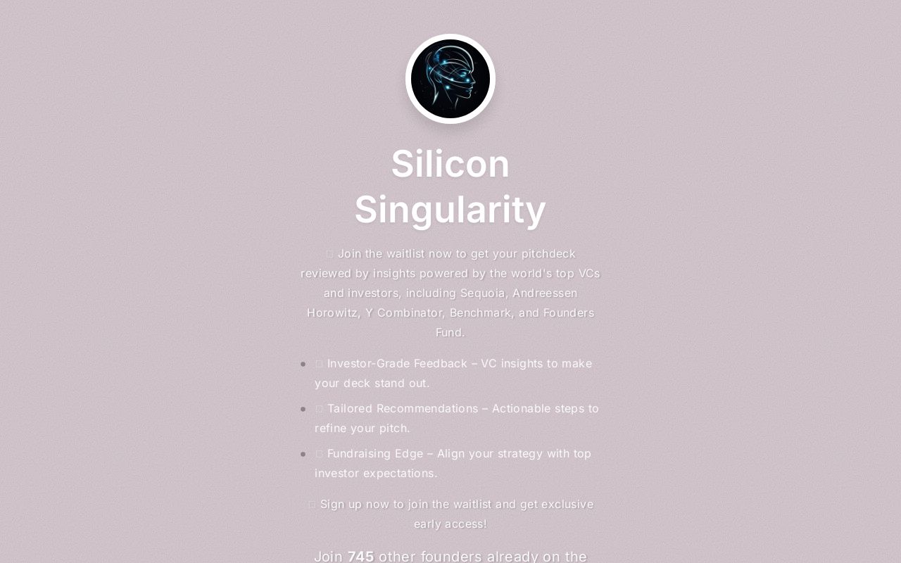 Silicon Singularity